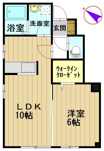 スリーゼFuji B:ハウスメイトネットワーク弘前店