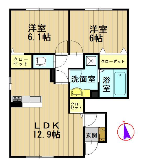 ケイズガーデンD:ハウスメイトネットワーク弘前店