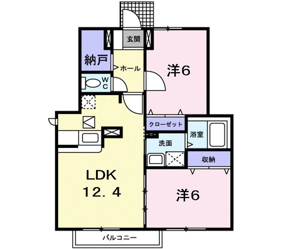 レジデンス・ベル B棟:ハウスメイトネットワーク弘前店